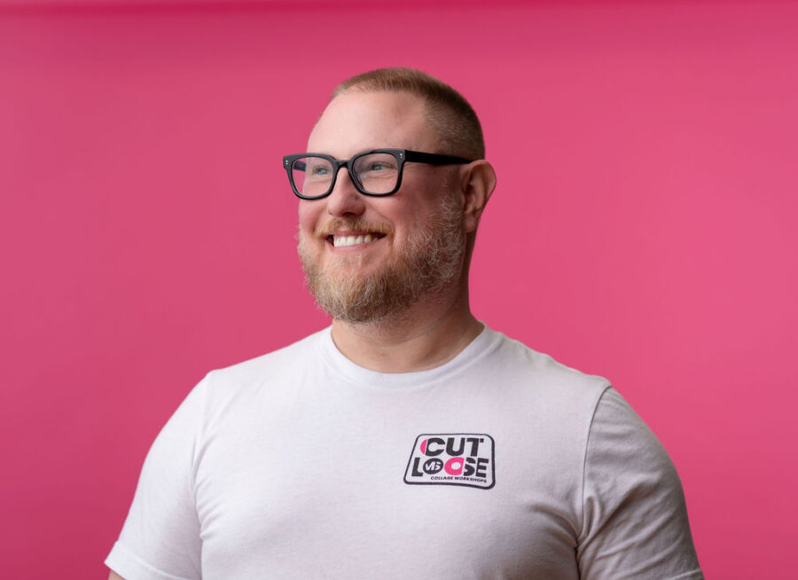 About Michael | Cut Loose Collage Workshops